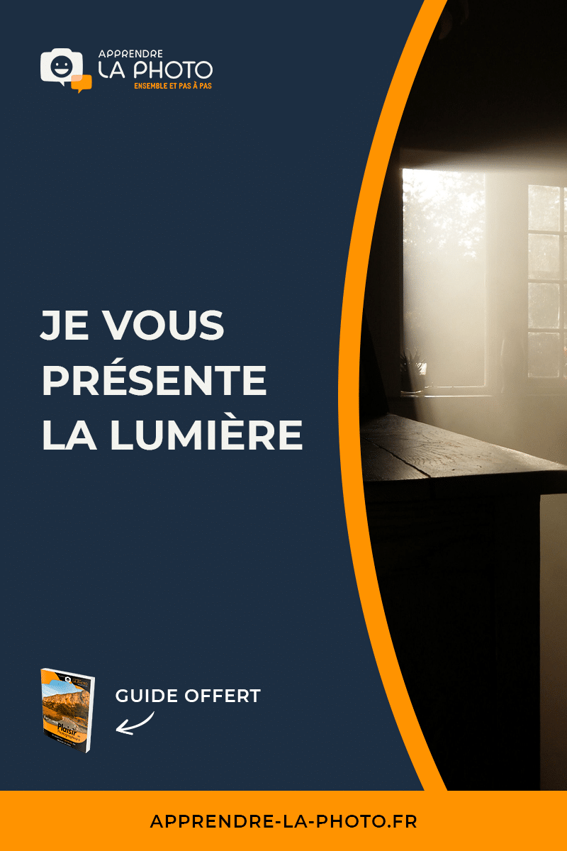 Je vous présente la lumière photographie