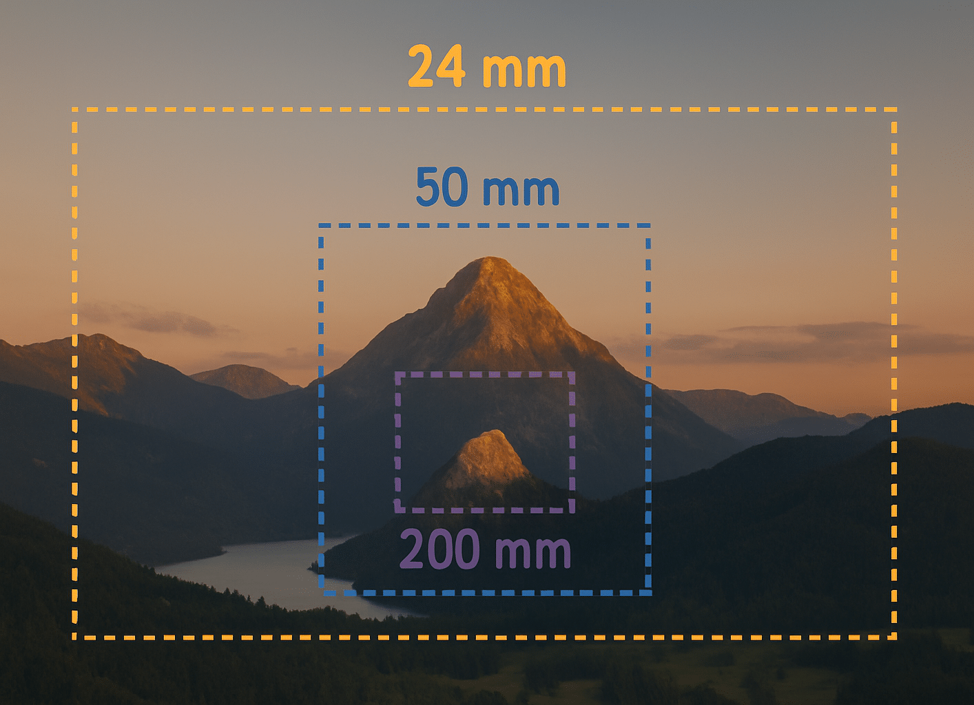Distance focale d'un objectif photo : définition et conseils